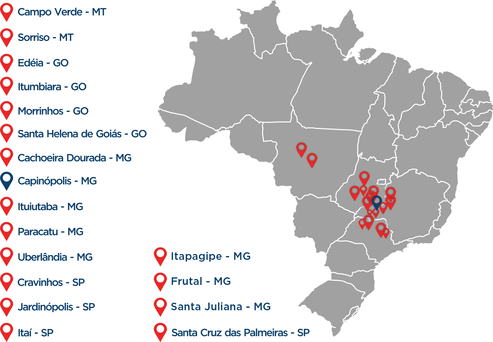 Termo Eletro - ONDE ESTAMOS